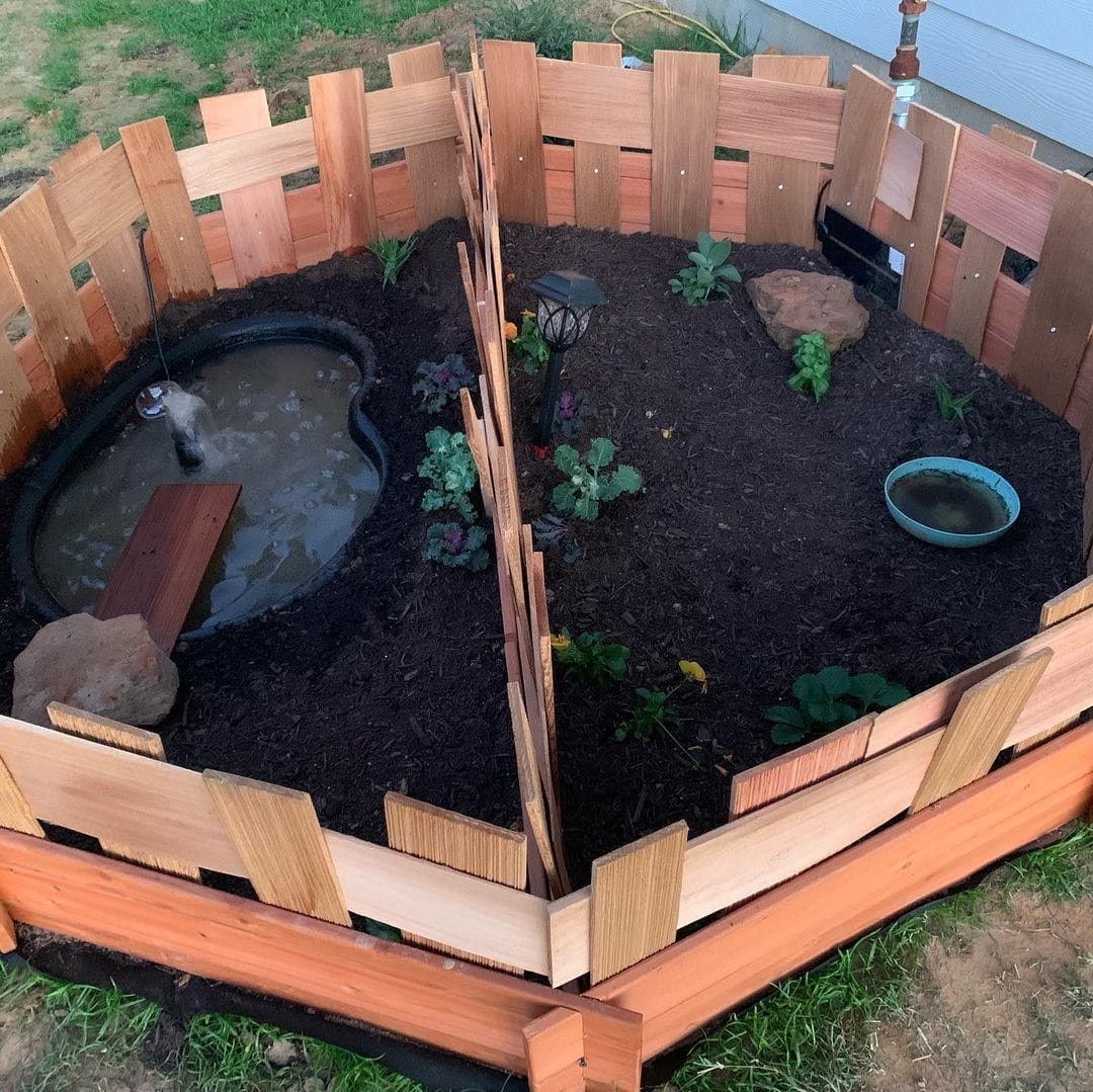 20 DIY Ideas For An Outdoor Turtle Habitat [Turtle Paradise] – The ...