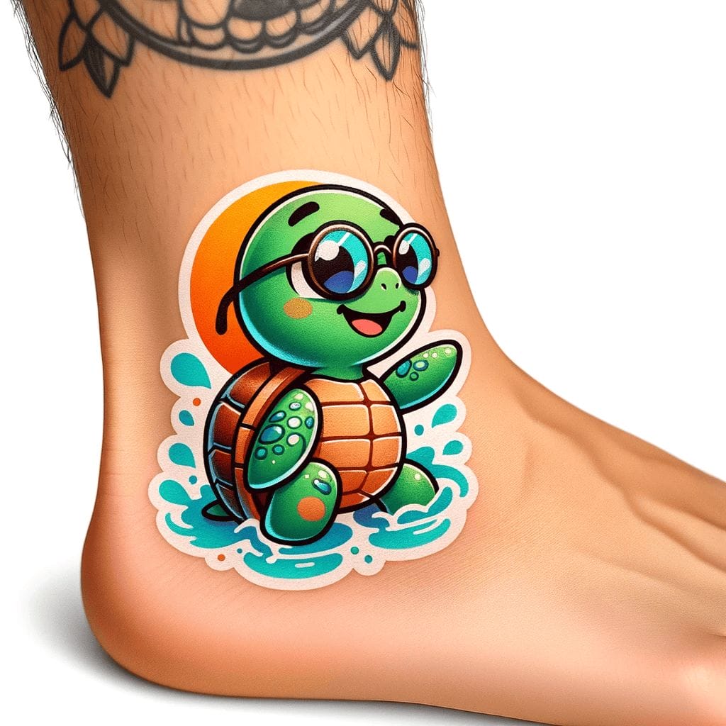 46 AI Driven Turtle & Tortoise Tattoo Ideas for men & women – The ...