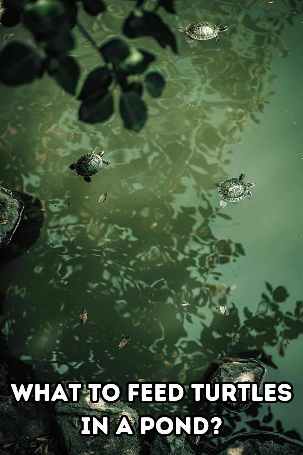 What To Feed Turtles In A Pond? [DO’s & DON’Ts] – The Turtle Hub