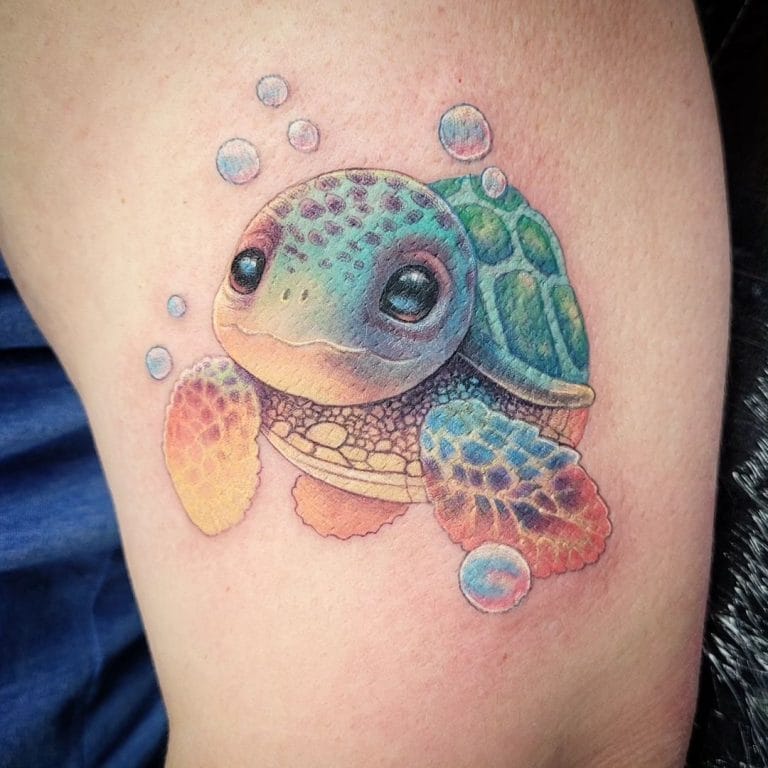 144 Striking Turtle And Tortoise Tattoo Ideas For Men And Women The