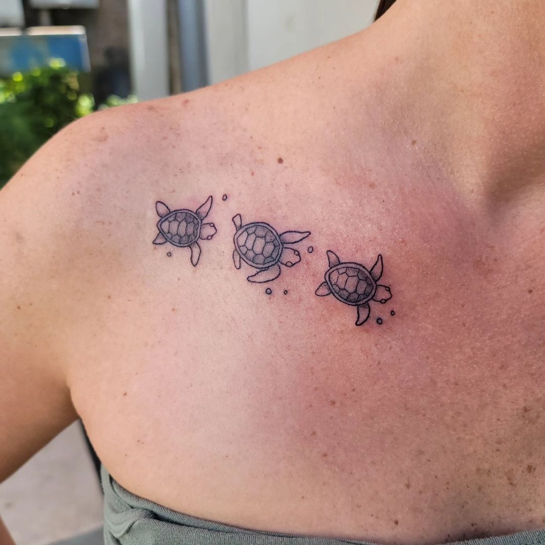 144 Striking Turtle & Tortoise Tattoo Ideas For Men & Women – The ...