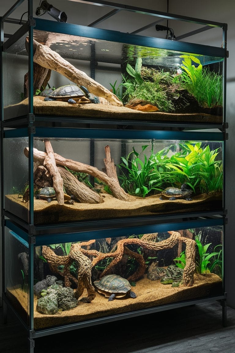 28 Turtle Tank Decoration Ideas You & Your Turtle Will Love – The ...