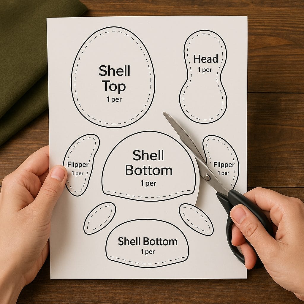 Make Your First Sea Turtle Plushie With This Easy Sewing Pattern – The ...