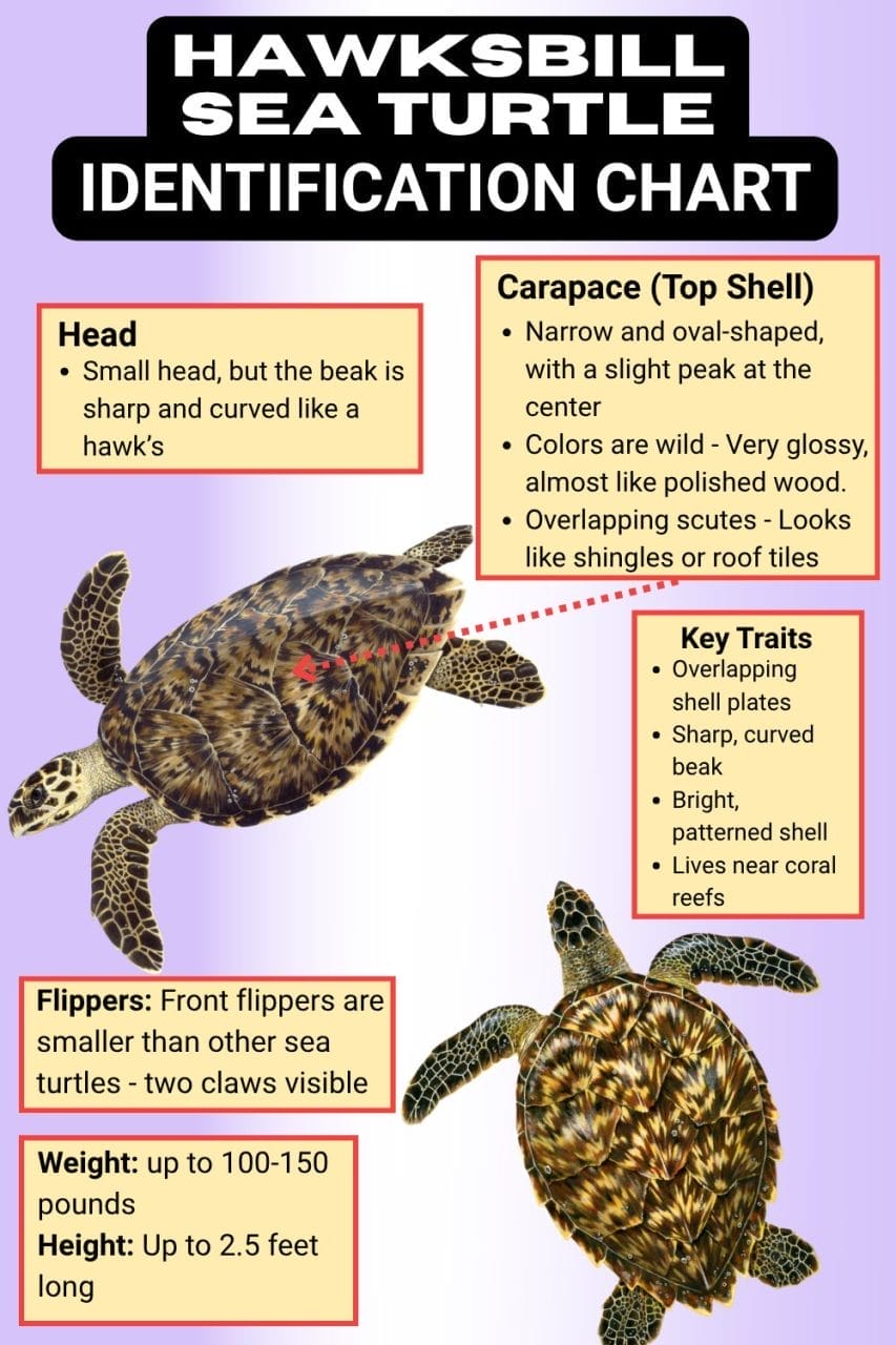 How To Identify All 7 Types of Sea Turtles (With Pictures) – The Turtle Hub